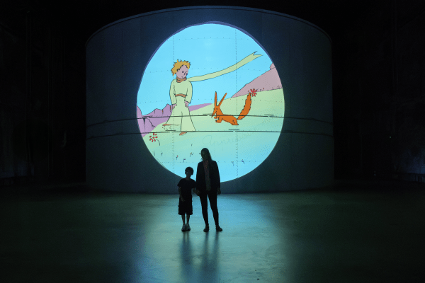 The Little Prince exhibition in Paris - Atelier des Lumières