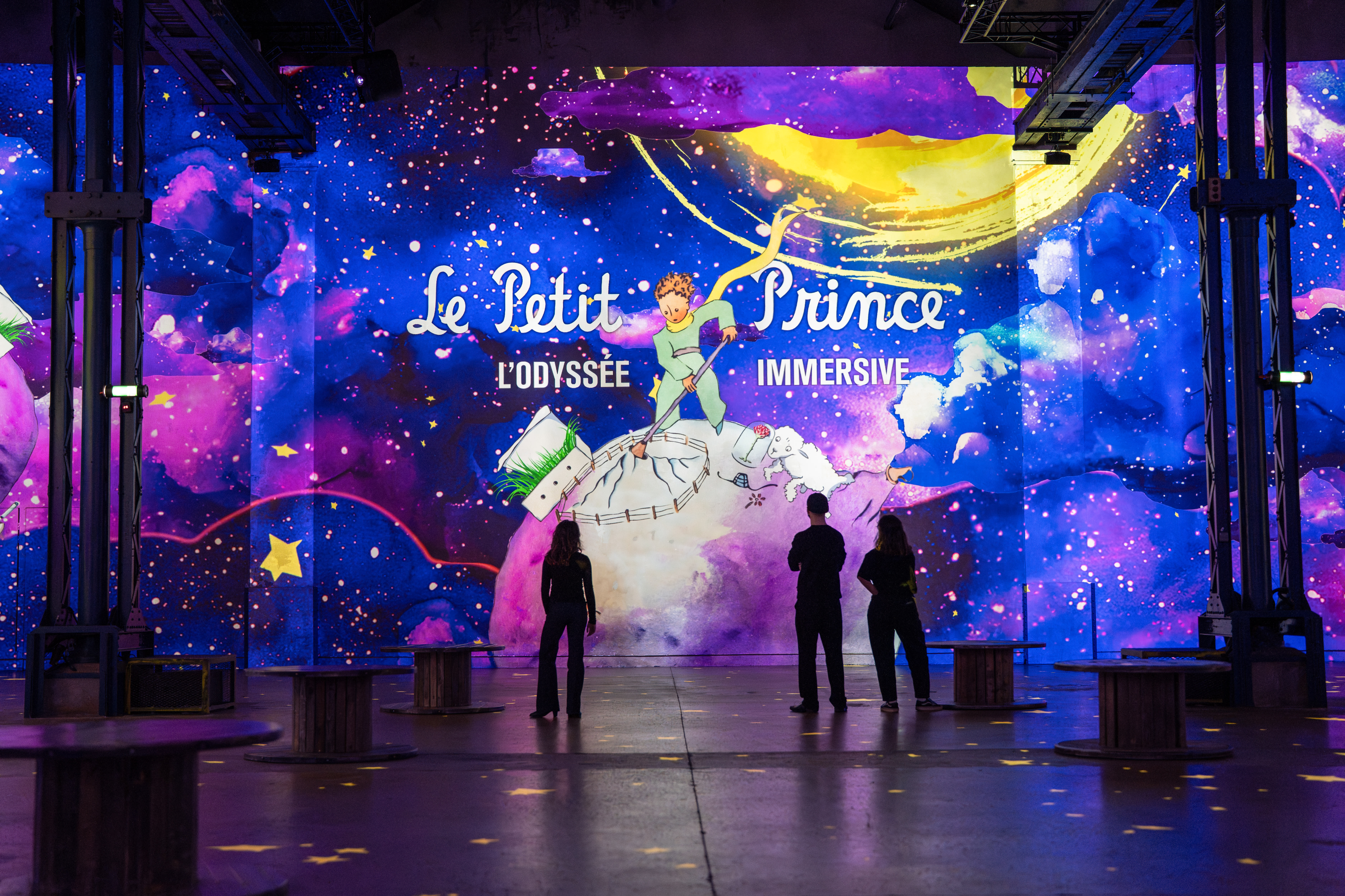 Exposition Le Petit Prince à Paris - Atelier des Lumières